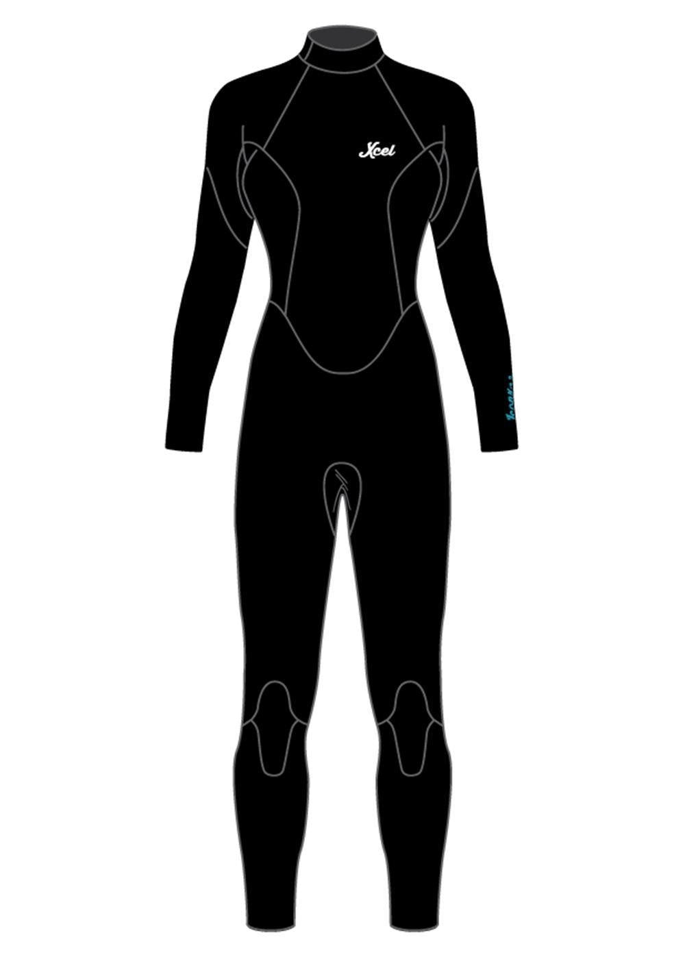 Women's IconX Full Wetsuit 3/2mm – Xcel Wetsuits Europe